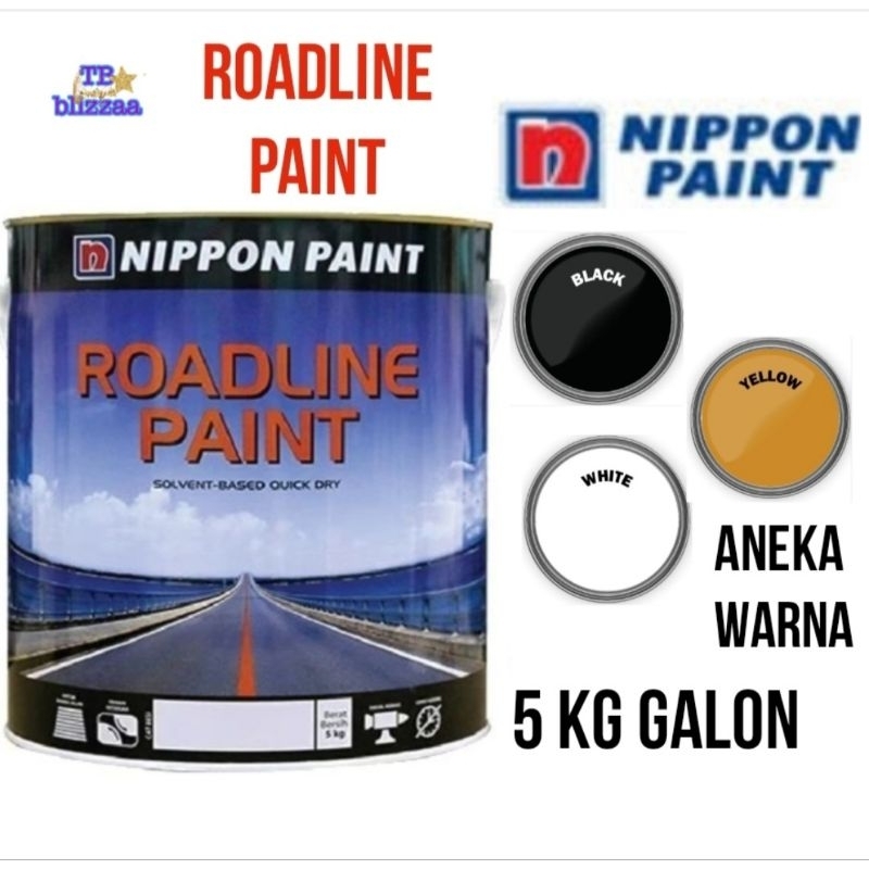 Jual Roadline Paint 5kg Nippon Paint Cat Roadline 5kg Nippon Paint Cat ...