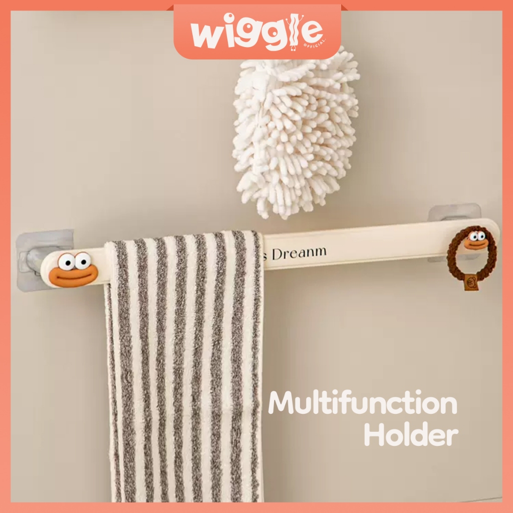 Jual Wiggle Gantungan Handuk Bebek Dower Towel Rack Duck Gantungan ...