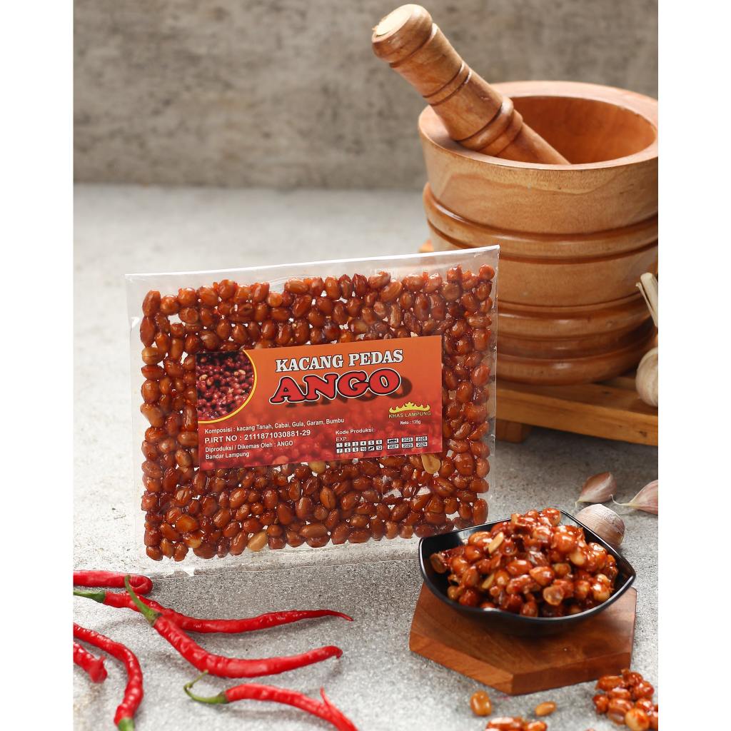 Jual Kacang Pedas Manis ANGO Khas Lampung | Shopee Indonesia