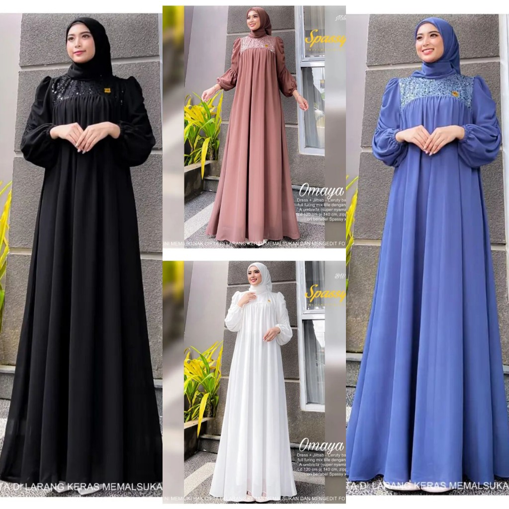 Jual DRESS BUSUI FRIENDLY GAMIS PESTA MIX TILE KEKINIAN/CLARA DRESS FRE ...