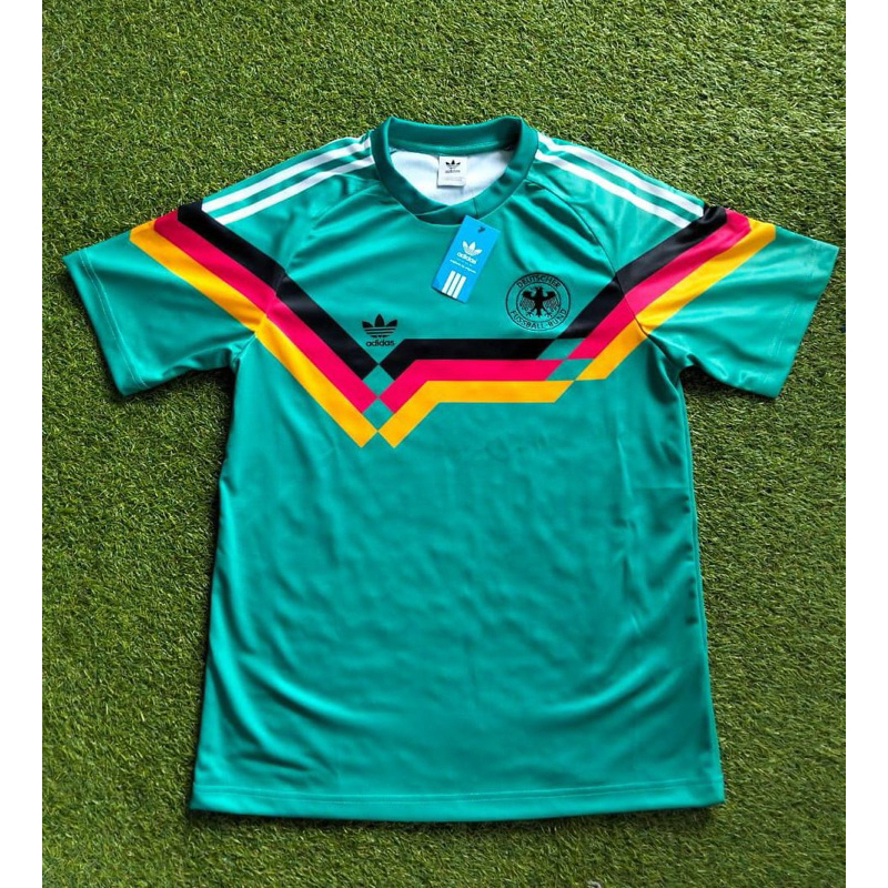 Jual Jersey Retro Jerman away 91/92 ClassicJersey germany | Shopee ...