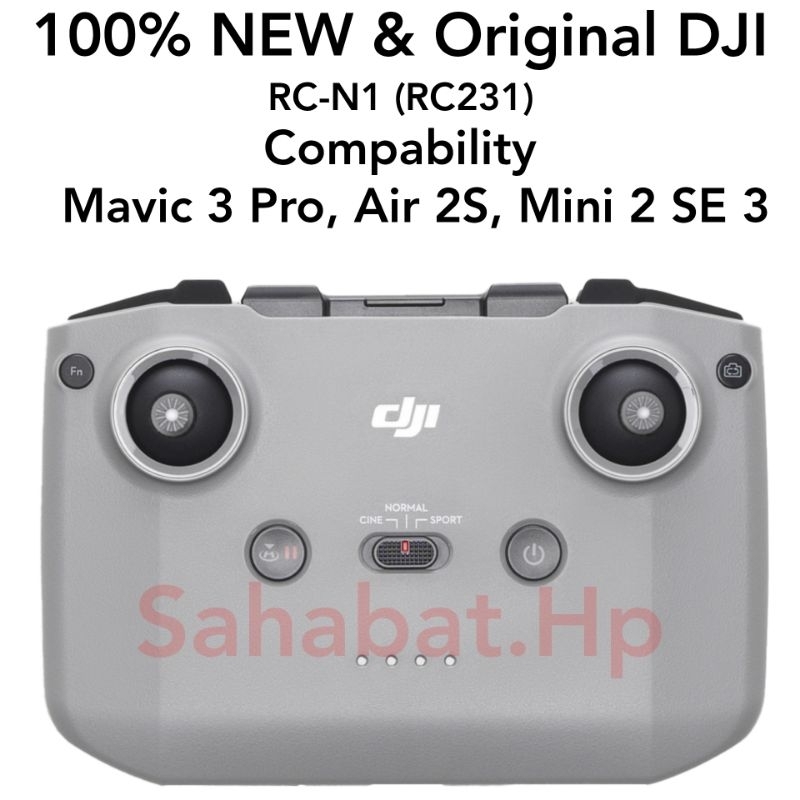 Jual DJI Mavic 3 Pro Air 2S Mini 2 SE Original Remote Controller RC-N1 ...
