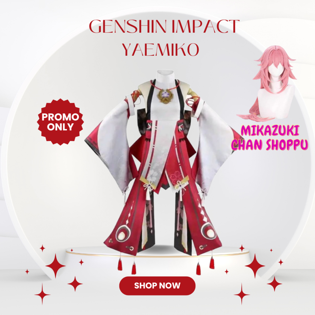 Jual ( PREE ORDER ) PROMO MANMIAO Costume Set Yaemiko Yae Miko Genshin ...