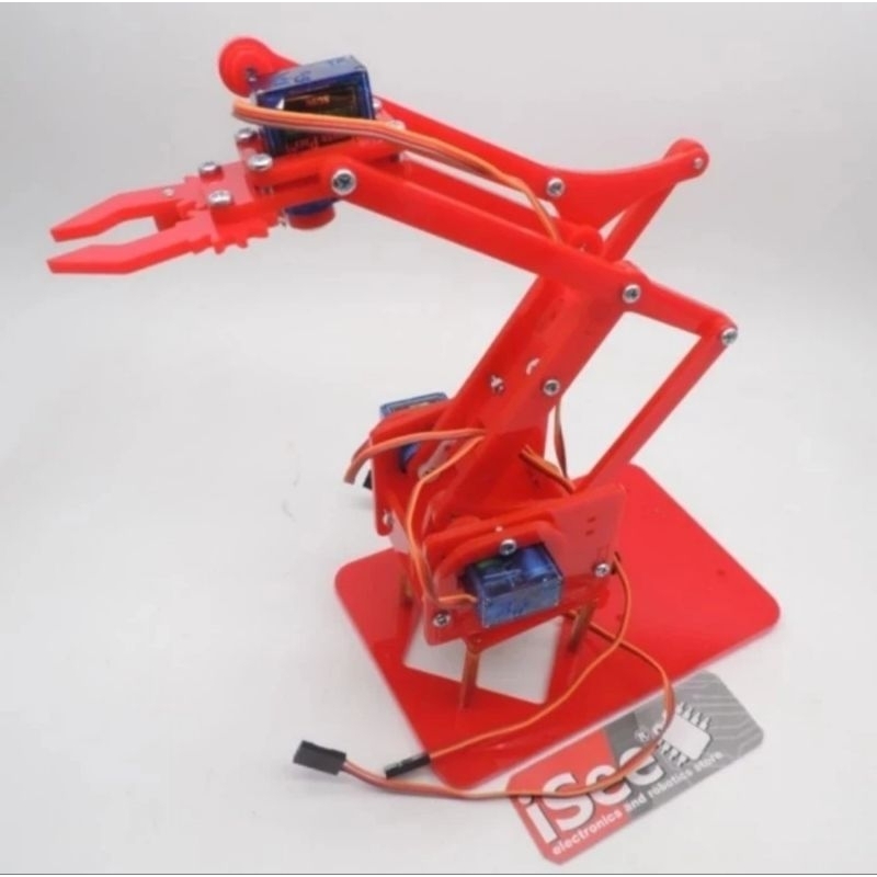 Jual robot arm lengan acrilic akrilik arduino | Shopee Indonesia