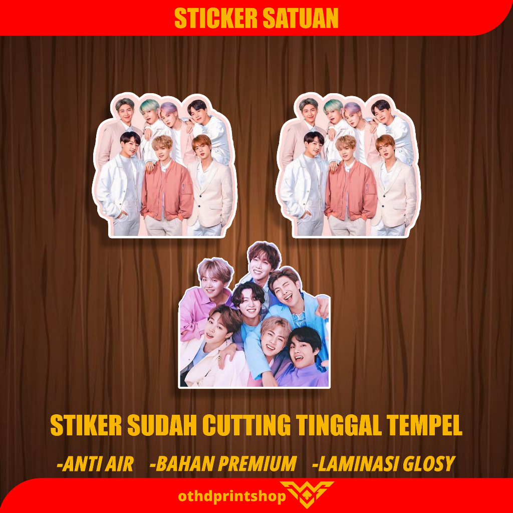 Jual Stiker BTS KPOP Series BTS Sticker HP STIKER LAPTOP STICKER KPOP ...