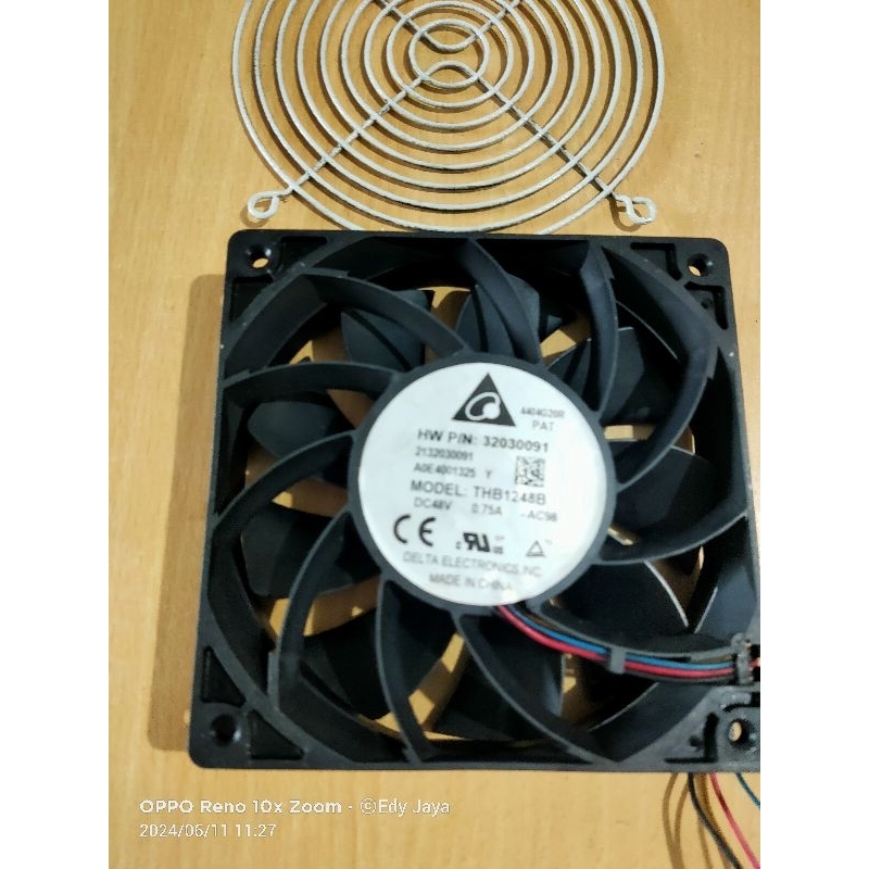 Jual kipas / fan delta utk rack / rak Server Cabinet,kipas fan otomatis ...