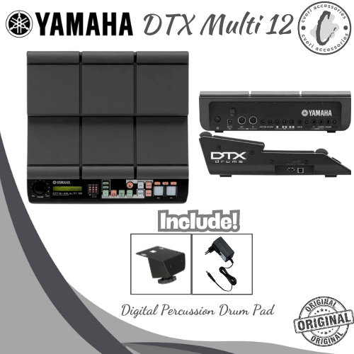 Jual Yamaha DTX Multi 12 Digital Percussion Drum Pad Original M12 | Shopee Indonesia
