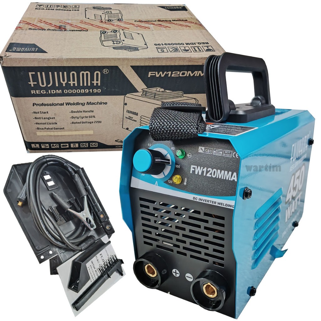 Jual MURAH Mesin Las MIG Gasless / Mesin Las MIG CO2 Fujiyama MIG120 - Mesin Travo Las Listrik ...