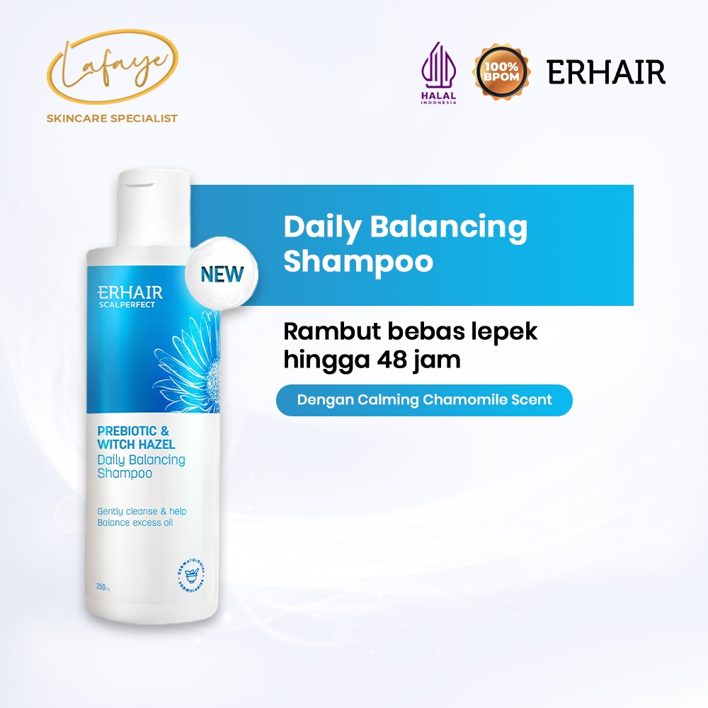 Jual ERHA ERHAIR Shampoo Scalperfect 250ml - Daily Balancing Shampo ...