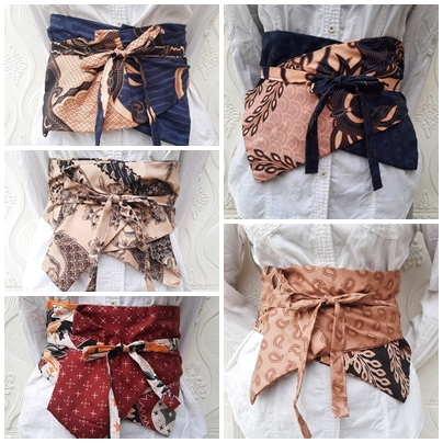 Jual Obi Belt Batik Jumputan Ikat Pinggang Wanita Motif Kekinian ...