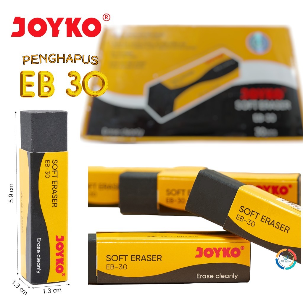 Jual Joyko eraser / penghapus hitam EB-30 | Shopee Indonesia