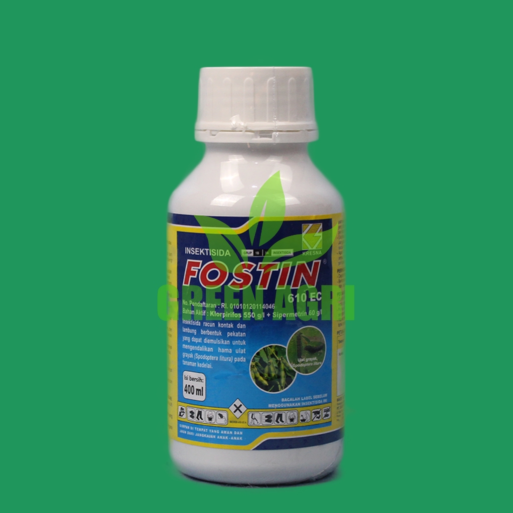 Jual Insektisida Fostin 610 EC 400 ML Pembasmi Hama Kutu Dan Ulat ...