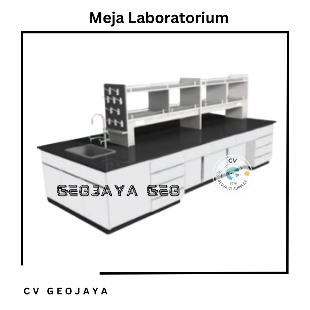 Jual Island Bench - Meja Laboratorium Tengah Ukuran 3000 x 1500 x 850 ...