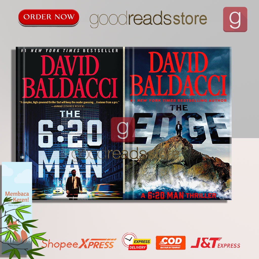 Jual The 6:20 Man: A Thriller | The Edge (6:20 Man Book 2) by David ...
