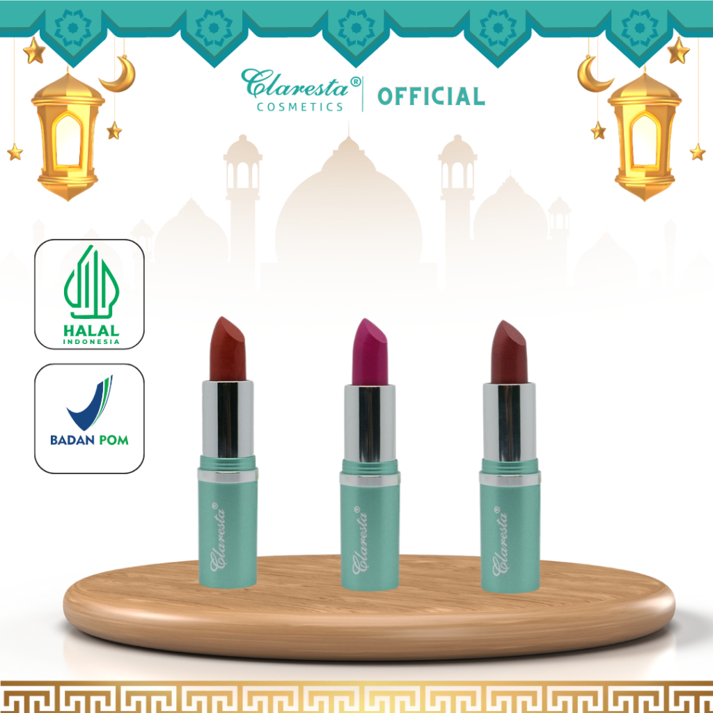Jual CLARESTA LIPSTICK CLASSIC SERI 9 3,6g | Shopee Indonesia