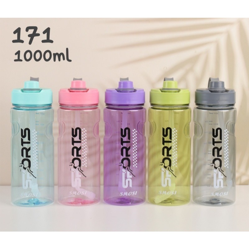 Jual BOTOL MINUM SPORTS 171 SMOSI 1 LITER / DRINK WATER BOTTLE SPORTS ...