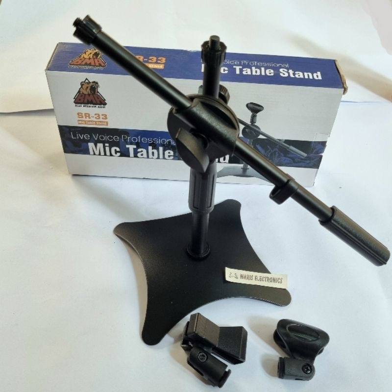 Jual Stand Mic Meja BMA SR 33 Mic Table Stand | Shopee Indonesia