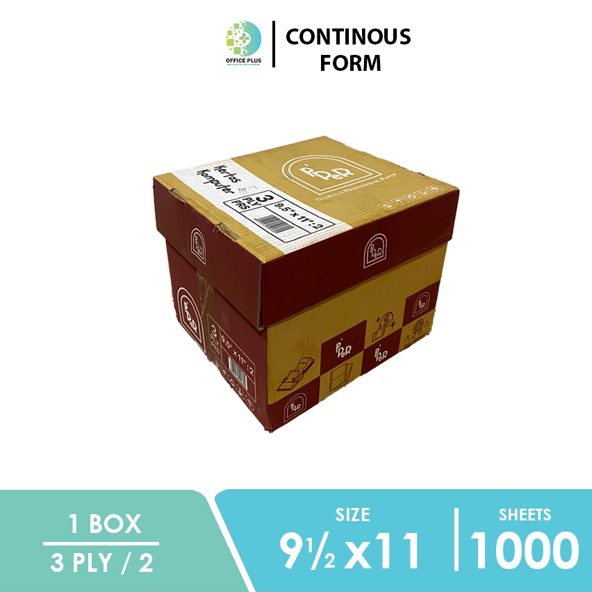 Jual Kertas Continuous Form 3 ply / Kertas NCR 3 ply K3 9.5 x 11 belah ...