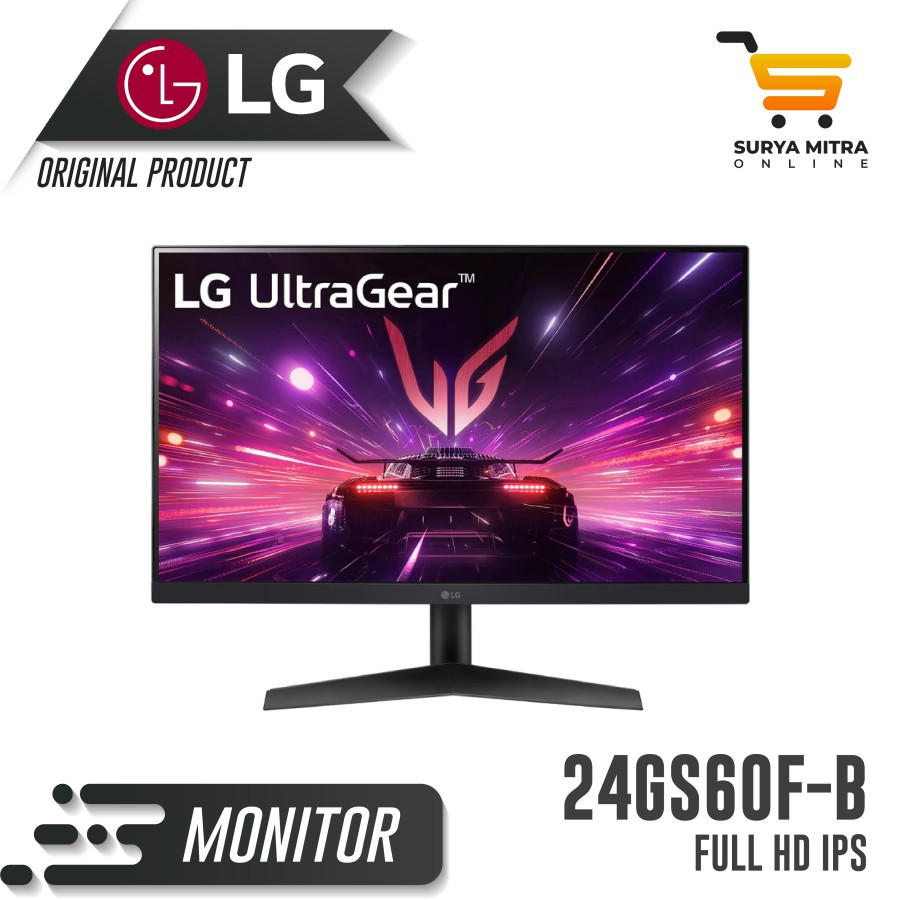 Jual Monitor Gaming LG UltraGear 24GS60F 24" Full HD IPS 180Hz IPS 1ms ...