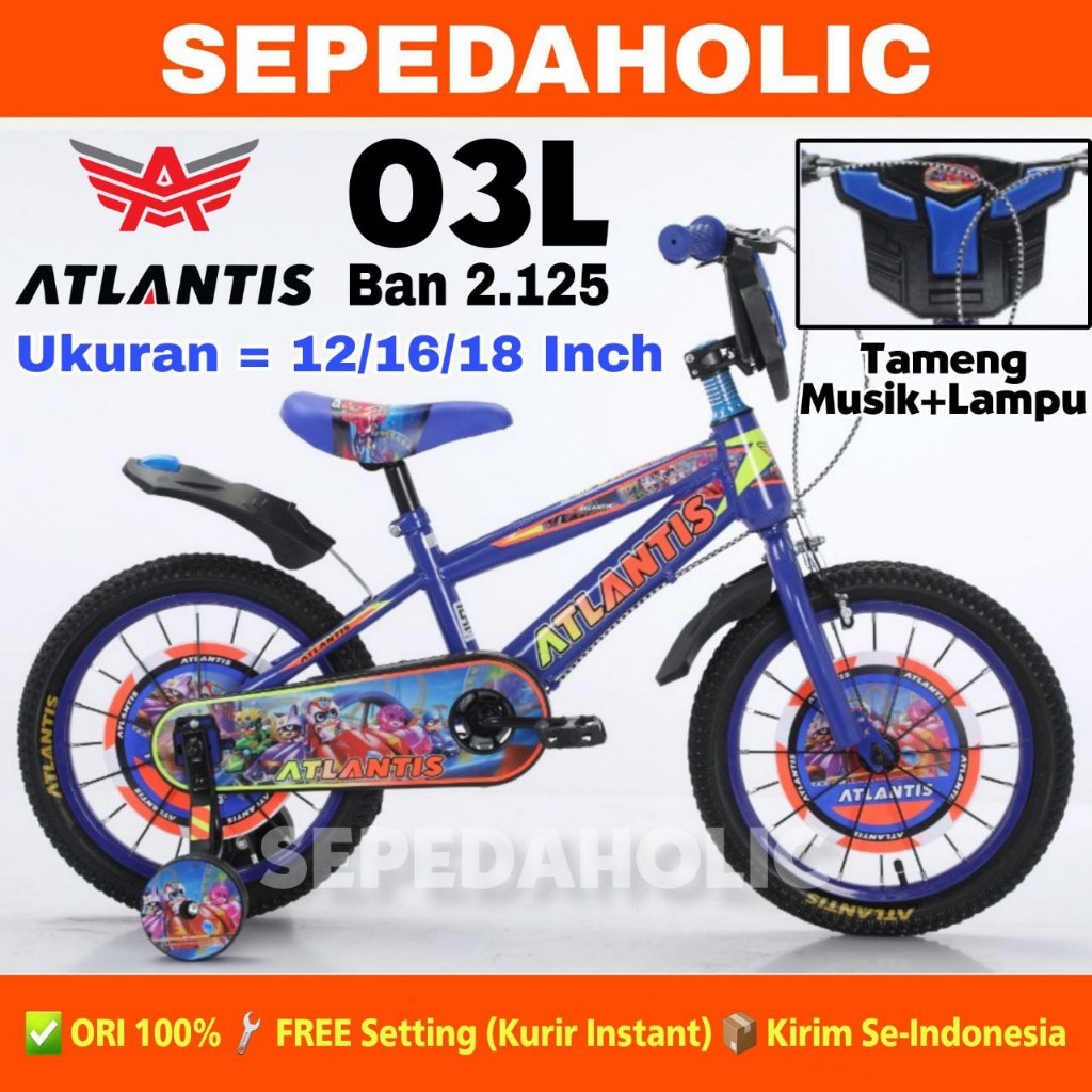 Jual Sepeda Anak Laki BMX ATLANTIS 03L 004 / CENTRUM 306 / FOSTER 5502 ...