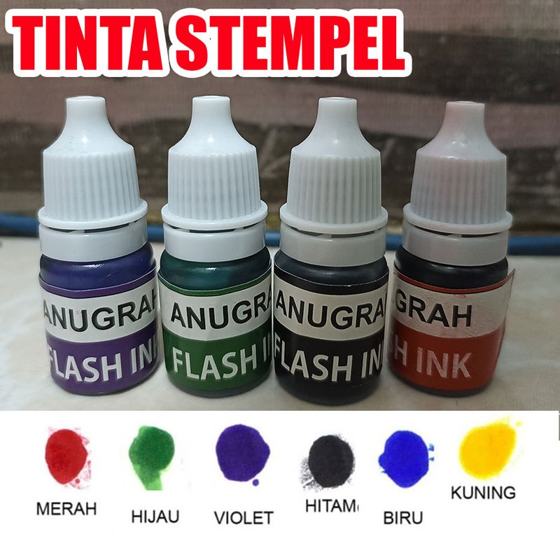 Jual Tinta stampel otomatis 5 ml _stempel flash murah dan berkualitas ...