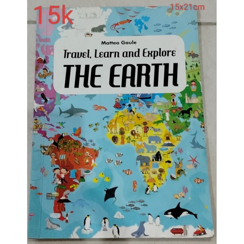 Jual (Booked) Buku eksplorasi anak 15x21cm The Earth super like new ...