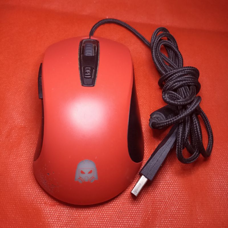 Jual Mouse Gaming MK255 RUBY Edition Second Original | Shopee Indonesia