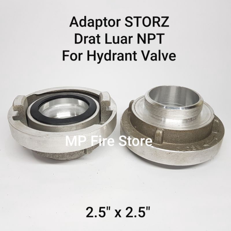 Jual PRODUK TREND FIRE ADAPTOR STORZ 25 x 25 in DRAT LUAR NPT HYDRANT ...