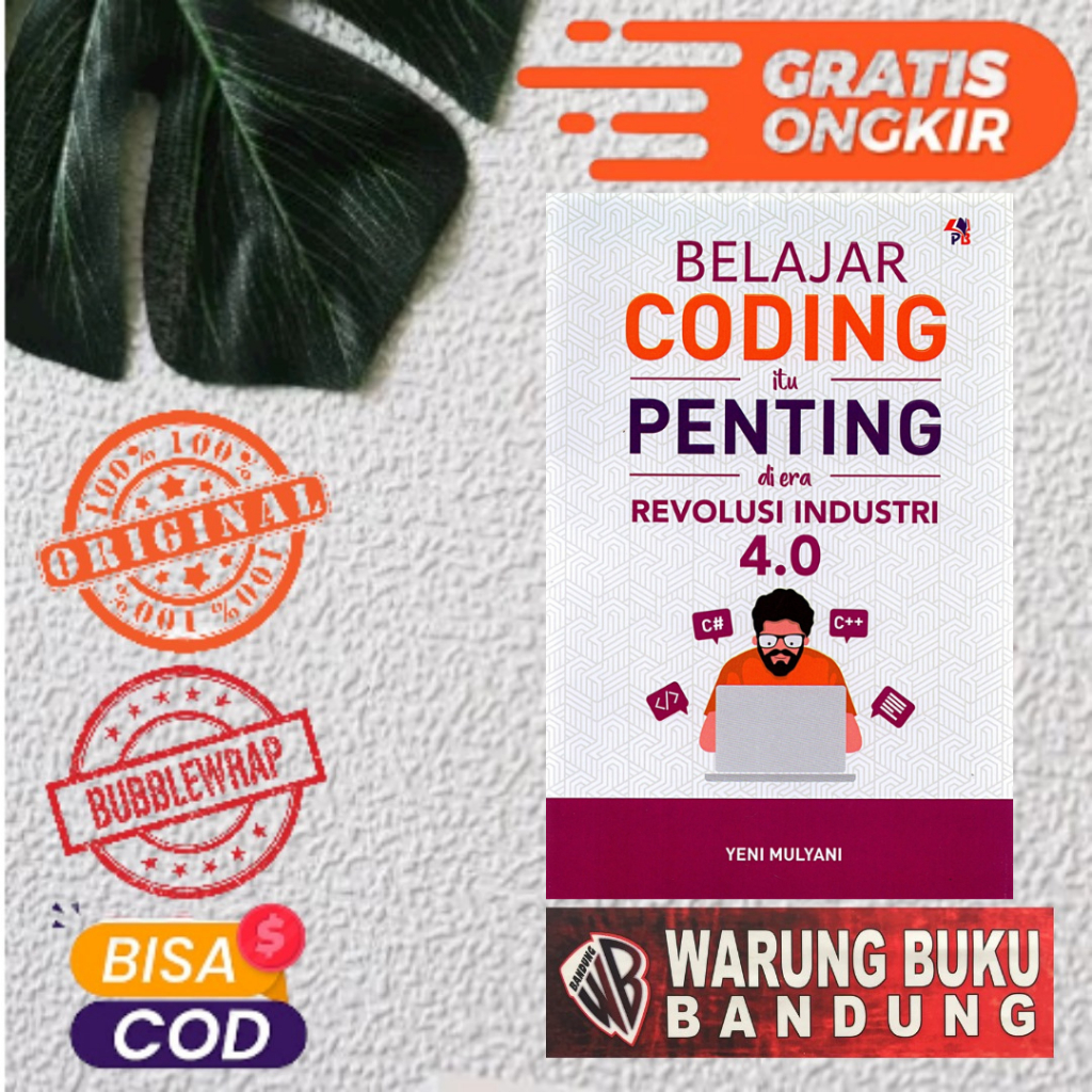 Jual Buku Belajar Coding Itu Penting di Era Revolusi Industri 4.0 ...