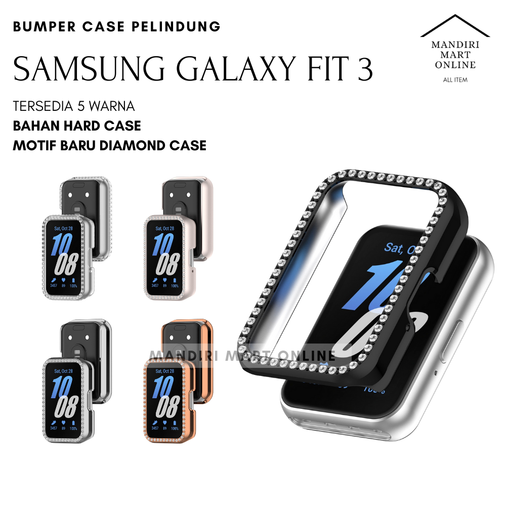 Jual Bumper Hard Case 2 in 1 Samsung Galaxy Fit 3 Diamond Casing Hard ...