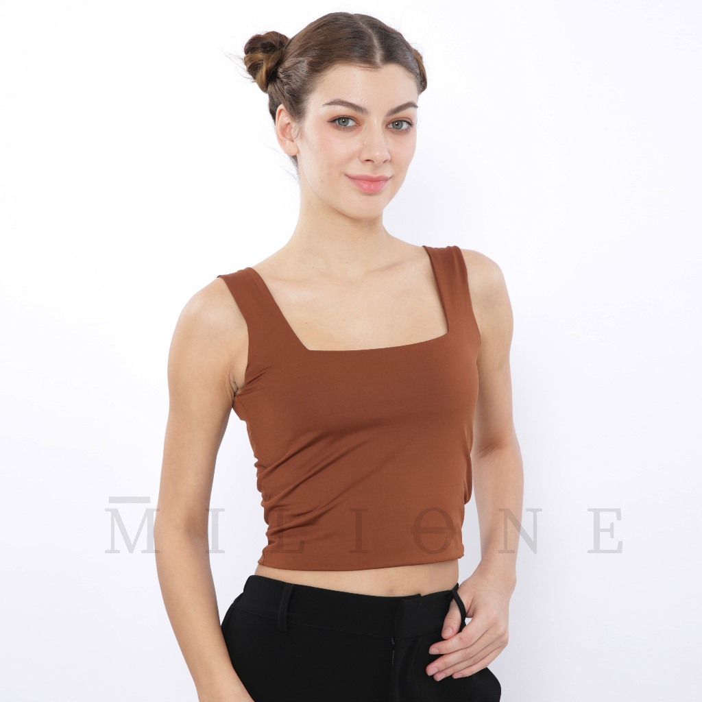 Jual MILIONE Tank top Tali Besar Wanita Dewasa Korean Style/Manset ...