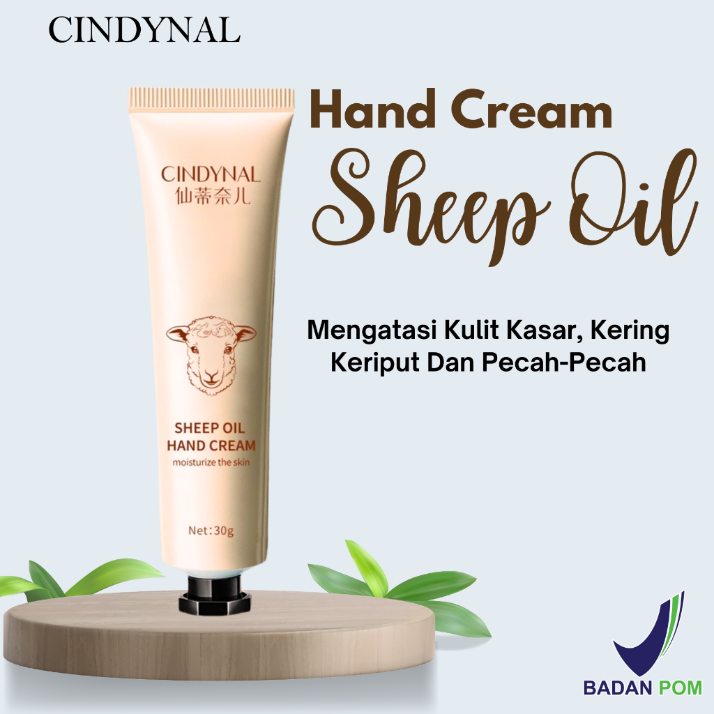 Jual [BPOM] CINDYNAL Hand Cream Sheep Oil / Krim Lotion Pelembab Kulit ...