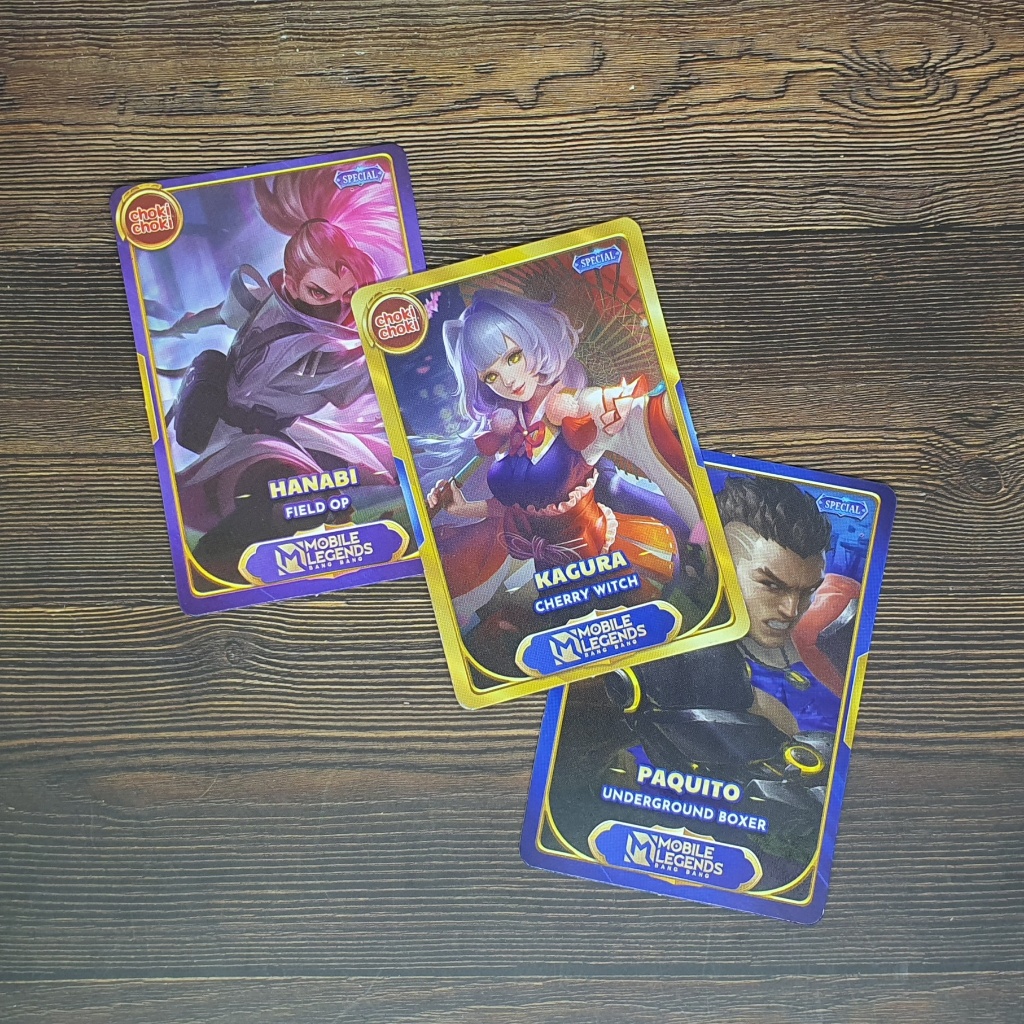 Jual Kartu Special Mobile Legends Bang Bang Choki Choki Trading Card ...