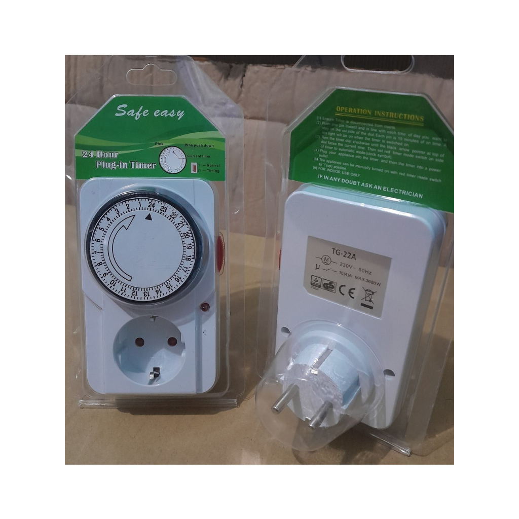 Jual Timer Pompa Atau Lampu Kolam Renang 24 Jam / Bisa Disetting Sesuai ...