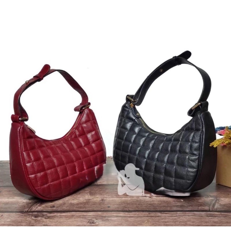 Jual tas tote jinjing wanita tas kulit sapi asli | Shopee Indonesia