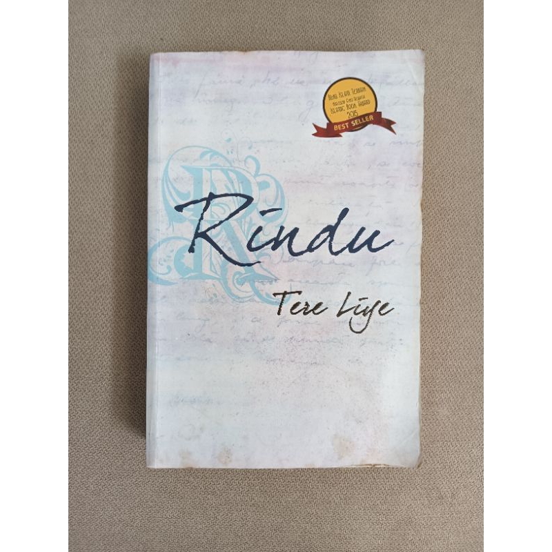 Jual Novel Second Original - RINDU (Tere Liye) | Shopee Indonesia
