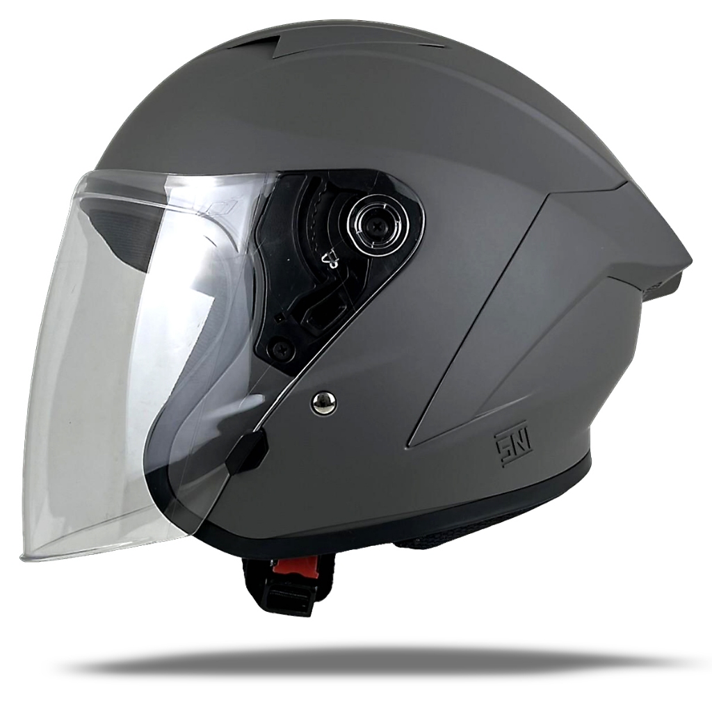 Jual Helm Half Face | MVP RR15 GREY DOFF | Helm Premium Untuk Pria Dan ...