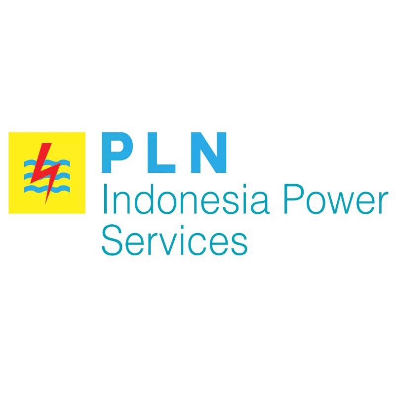 Jual Stiker Logo PLN Indonesia Power Services, Tinggi 3 cm, Bahan ...