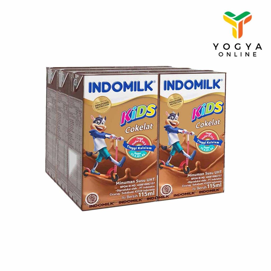 Jual Indomilk Kids Chocolate 6X115 Ml | Shopee Indonesia