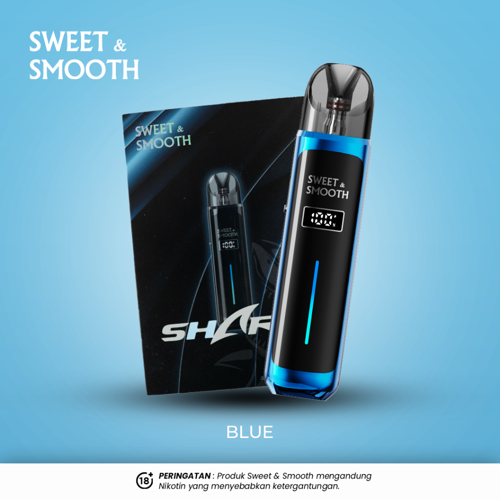 Jual Sweet and Smooth POD Shark 1000 mAh Airflow Adjust | Shopee Indonesia