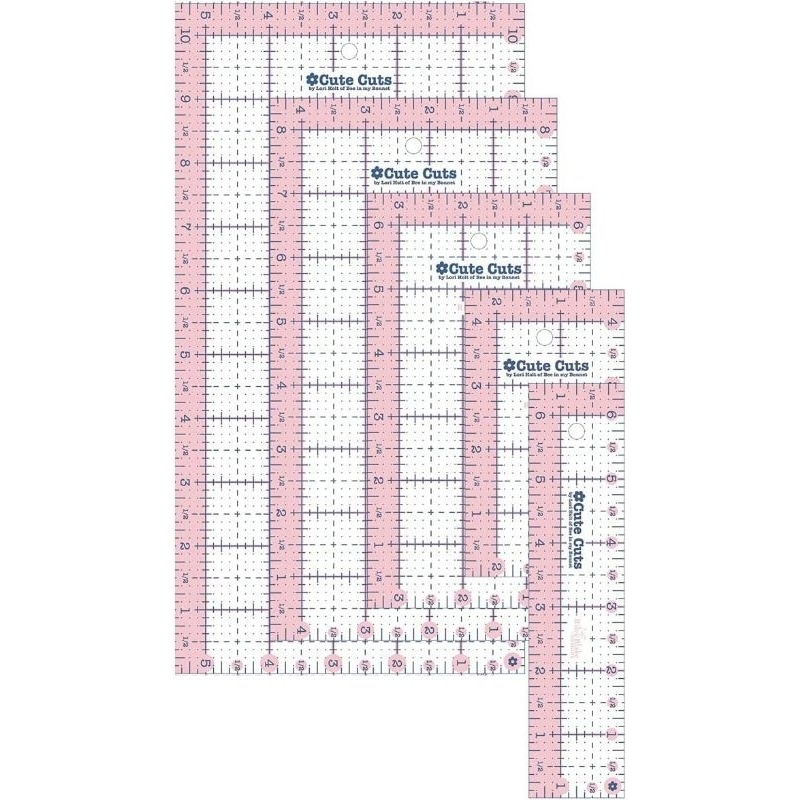 Jual Riley Blake Designs - Cute Cut Ruler by Lori Holt - Rectangular ...