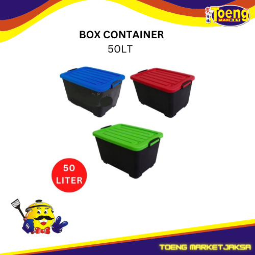 Jual BOX CONTAINER PLASTIK 50LT GUNPLAST | Shopee Indonesia