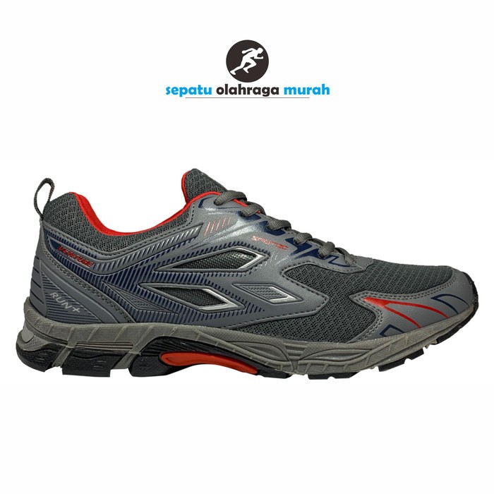 Jual Spotec Venture | Sepatu Olahraga Murah | Running Unisex | Abu ...