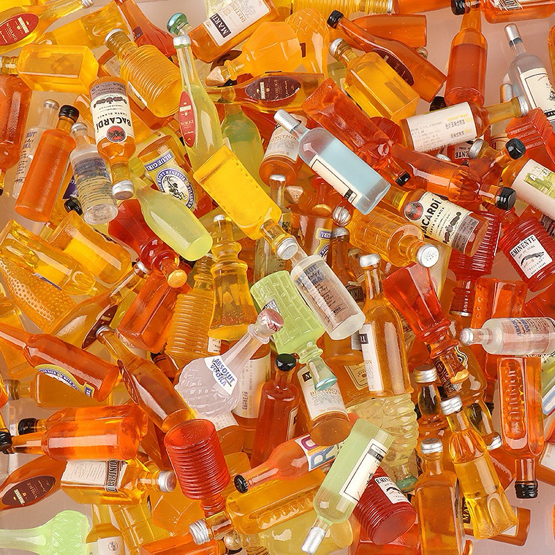 Jual 10Pcs Miniatur Minuman Botol / Miniatur Kaleng Minuman Soda / DIY ...