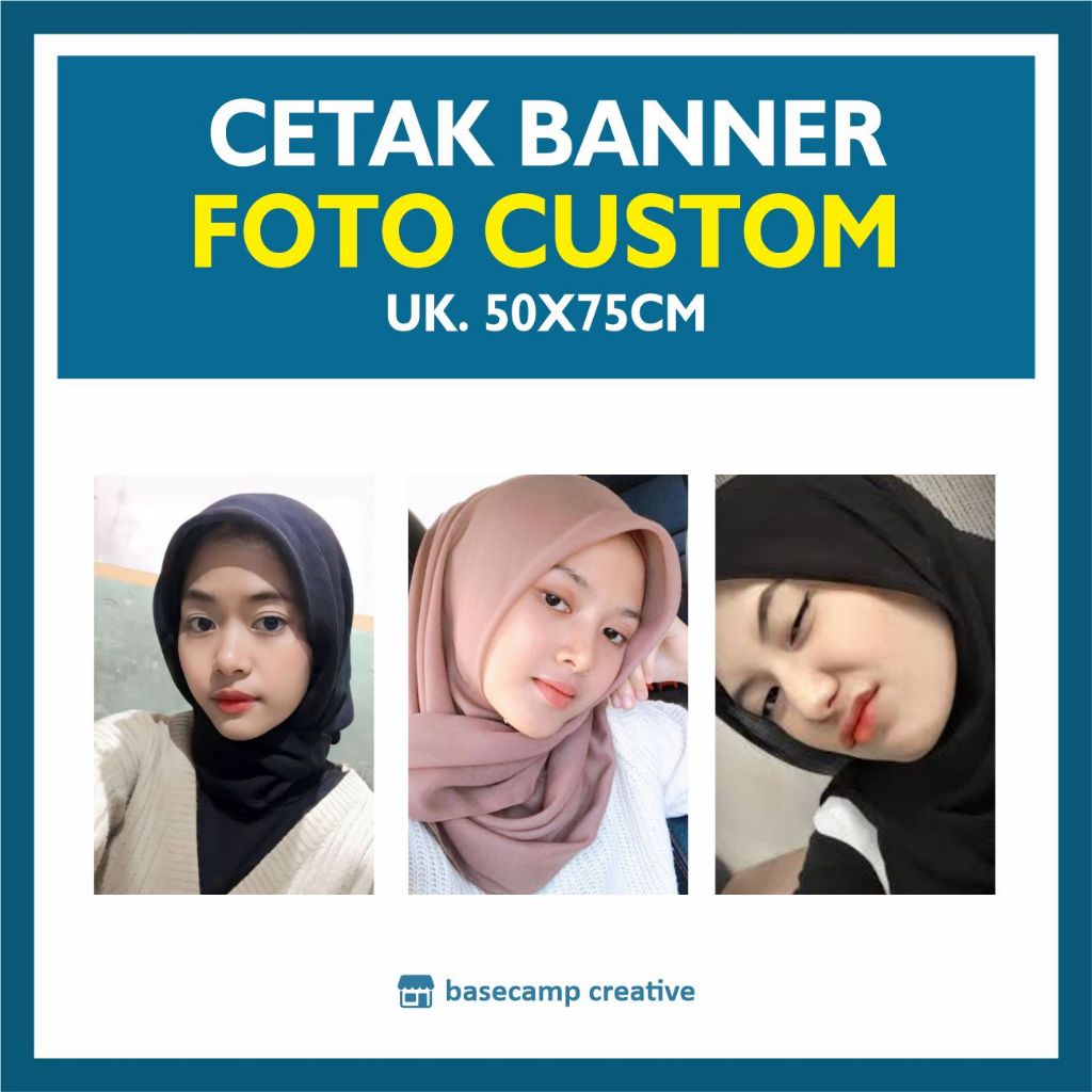Jual CETAK FOTO BANNER UKURAN BESAR CETAK FOTO BANNER | UKURAN 50X75 ...