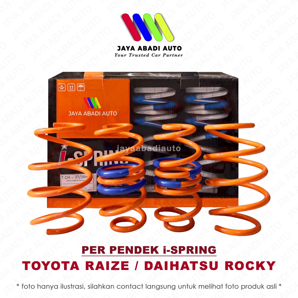 Jual Lowering Spring / Coil Spring / Per Pendek Ceper i-SPRING iSPRING ...