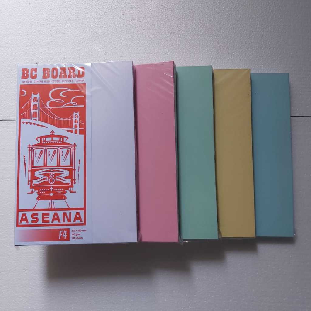 Jual ( 20 Lbr ) Kertas Cover Jilid/ Kertas Manila/ Brief Card (BC) F4 ...