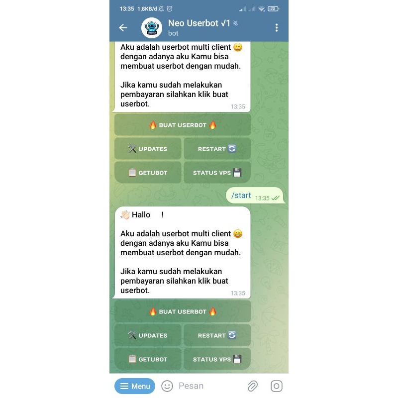Jual userbot telegram full fitur dan garansi resmi | Shopee Indonesia