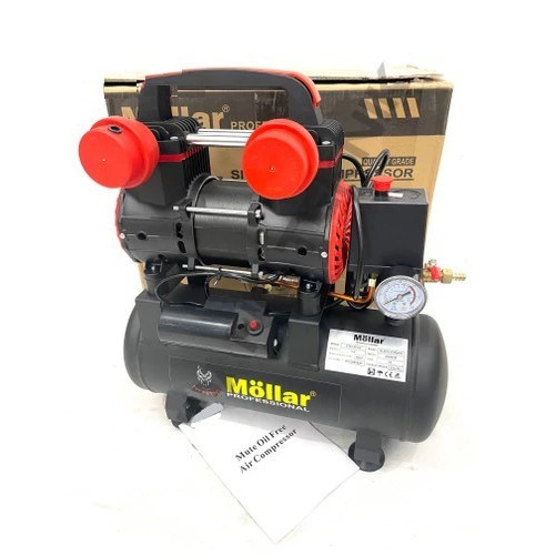 Jual PROMO!!! Kompresor 1 HP 10 Liter MOLLAR Air Compressor Oilless ...