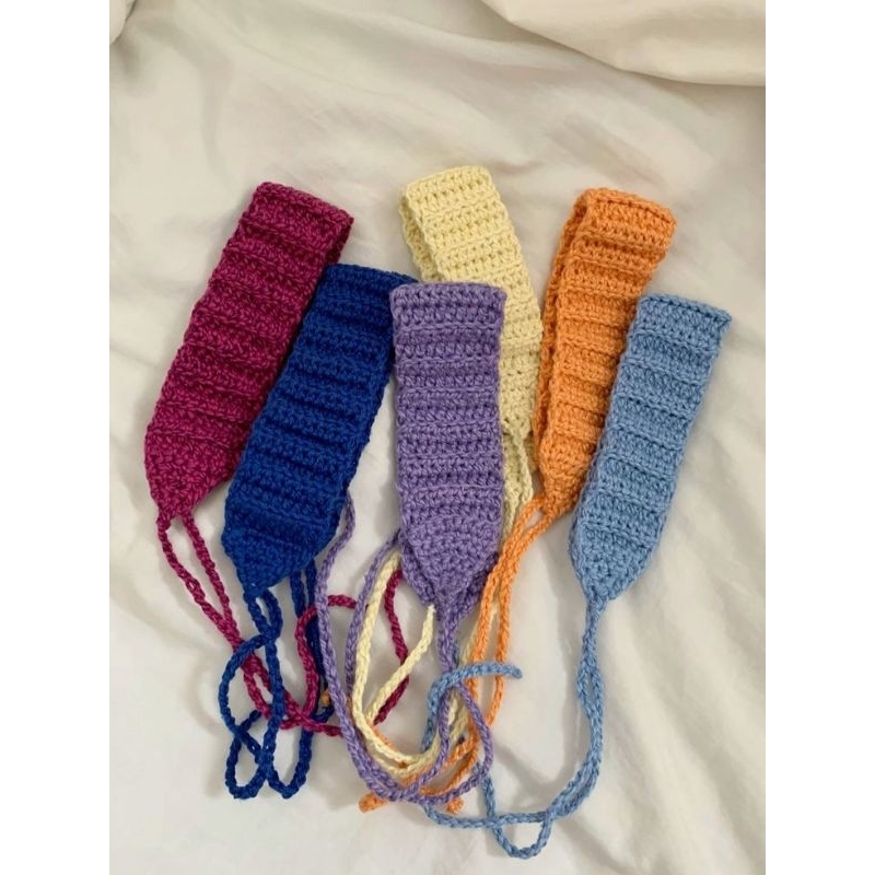 Jual Headband Crochet - Bandana rajut | Shopee Indonesia